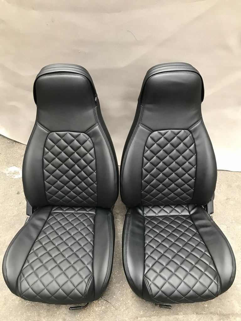 Quilted Seat Covers (Diamond Stitching) For Miata NA | CarbonMiata Quilted Seat Covers (Diamond Stitching) For Miata NA | CarbonMiata